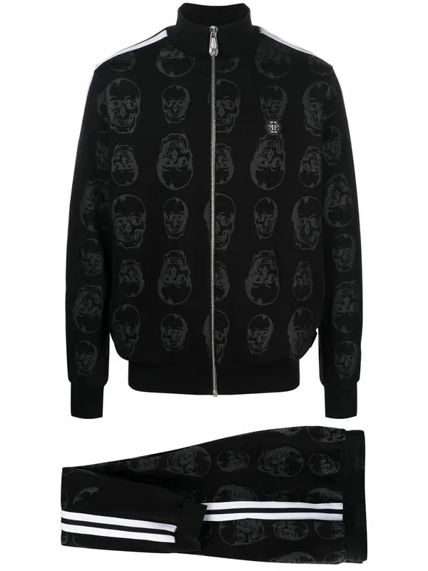 Philipp Plein Skull-print Tracksuit Set