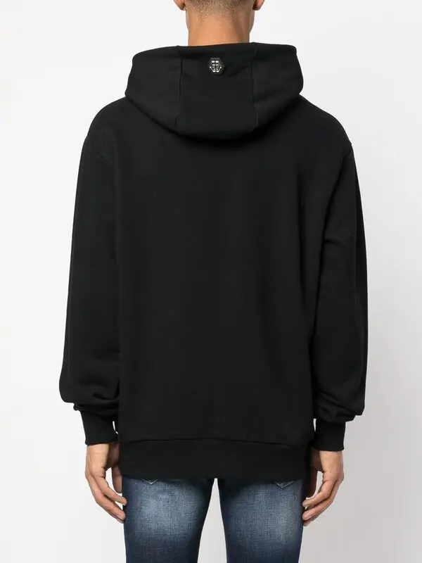 Philipp Plein Graphic-print Pullover Hoodie
