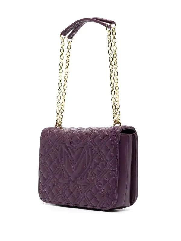 Moschino Diamond-quilted Crossbody Bag