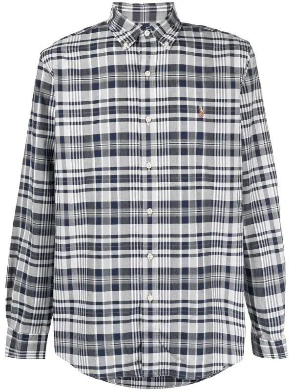Polo Ralph Lauren Check Pattern Long-sleeved Shirt