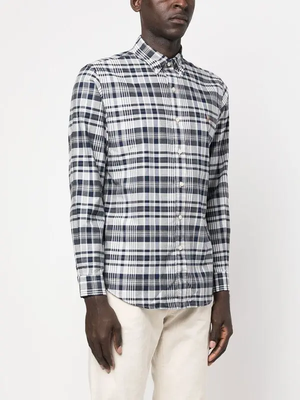 Polo Ralph Lauren Check Pattern Long-sleeved Shirt