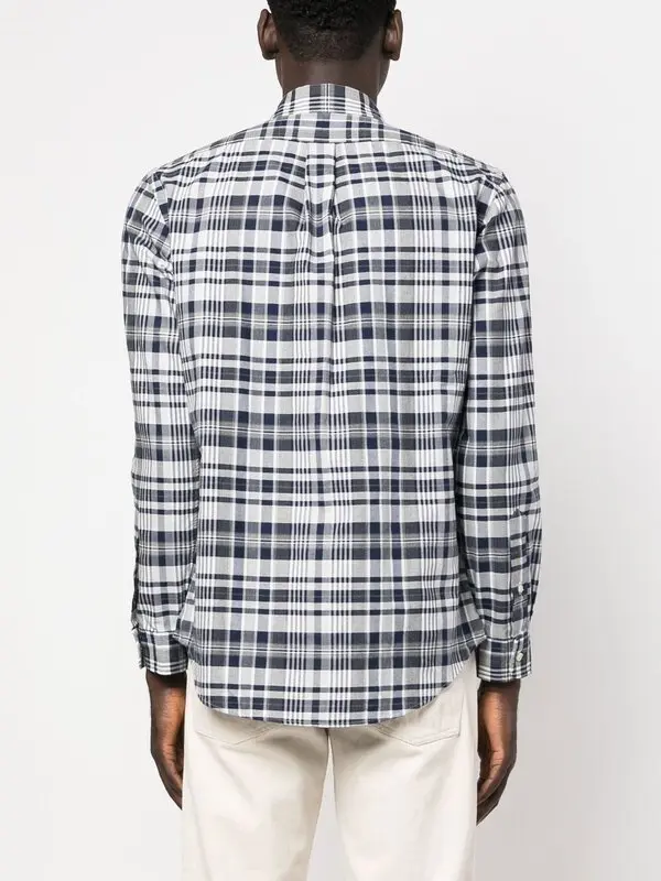 Polo Ralph Lauren Check Pattern Long-sleeved Shirt