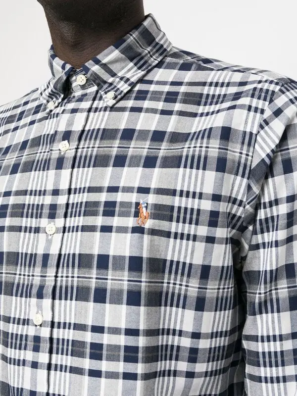 Polo Ralph Lauren Check Pattern Long-sleeved Shirt