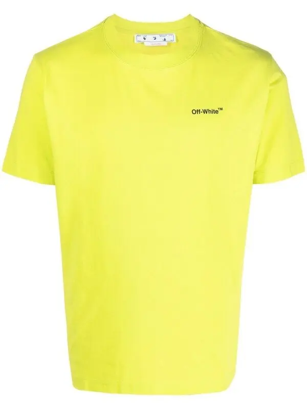 Off-White Arrows Caravaggio T-shirt - Lime Black