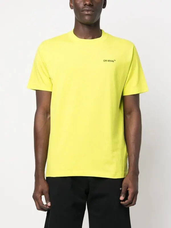Off-White Arrows Caravaggio T-shirt - Lime Black