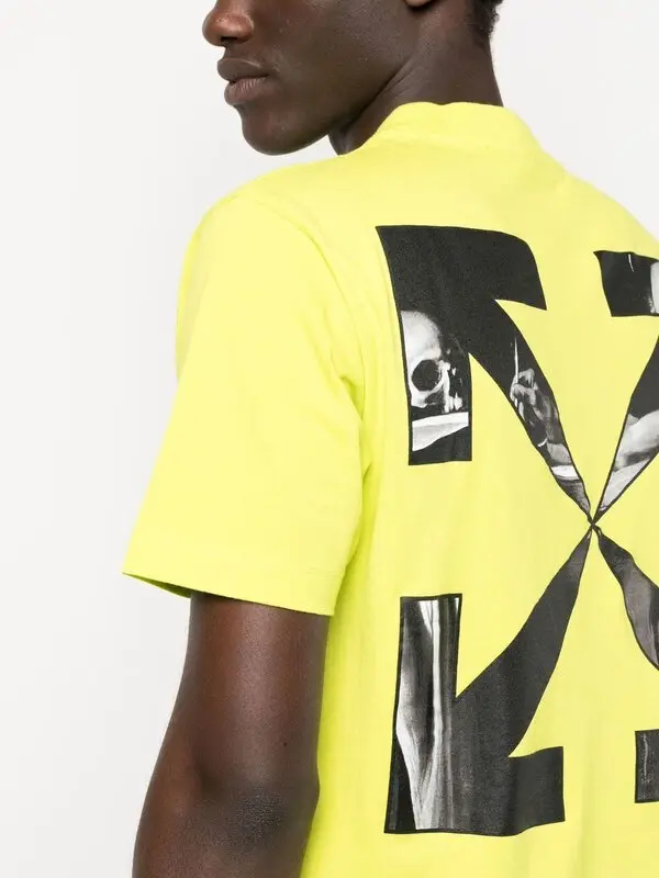 Off-White Arrows Caravaggio T-shirt - Lime Black