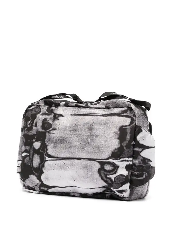 ISO.POETISM Abstract Print Shoulder Bag