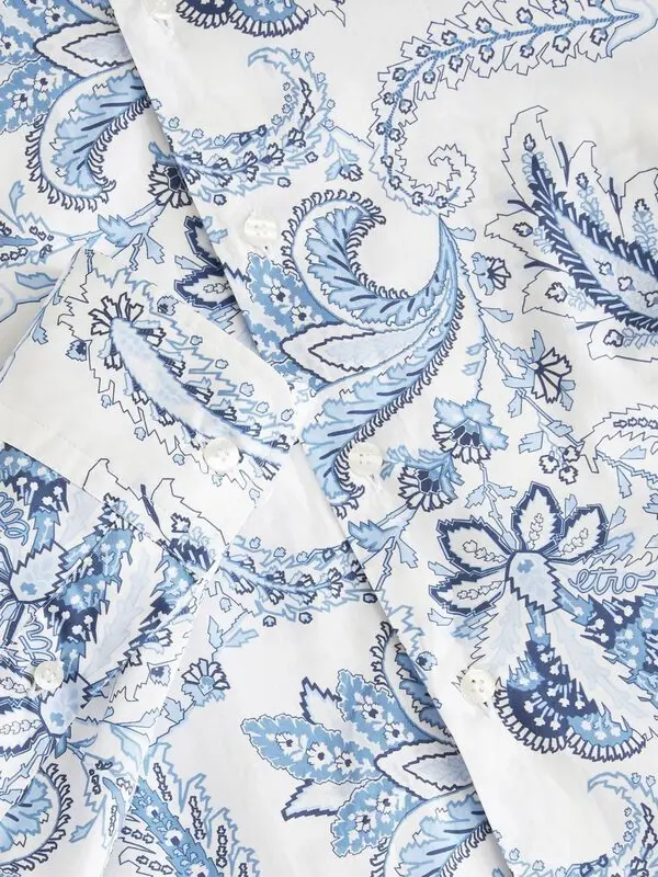 Etro Floral Paisley-print Shirt - White