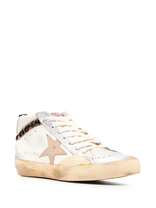 GOLDEN GOOSE Mid-star High-top Sneakers