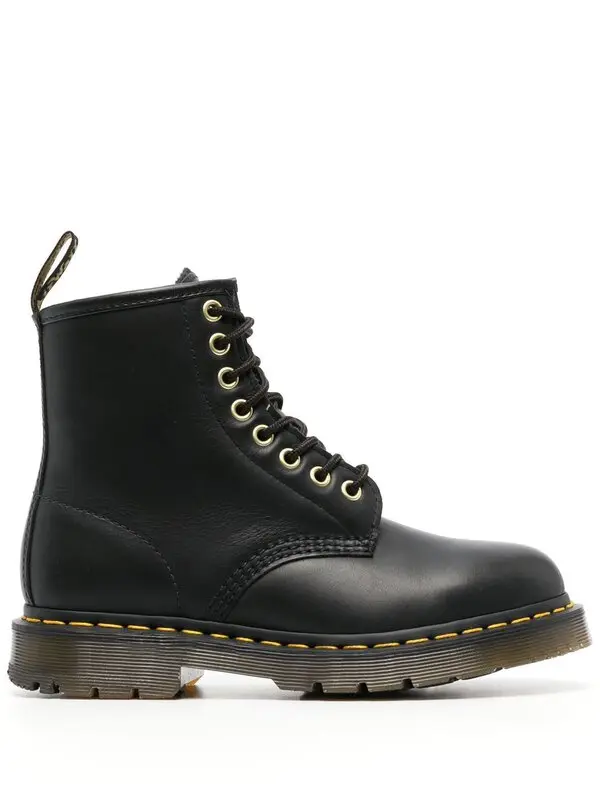 Dr. Martens 1460 Smooth Leather Boots - Black