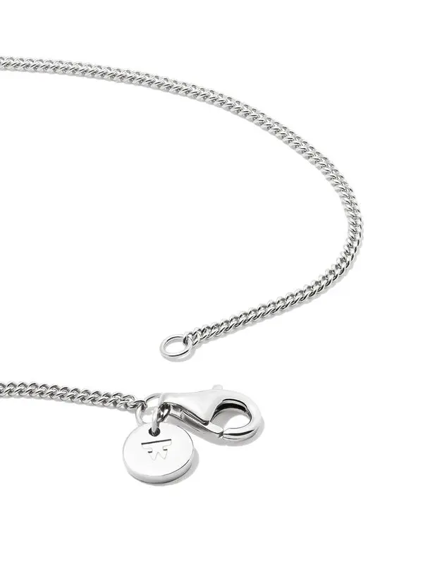 Tom Wood Sterling Quartz Pendant Necklace