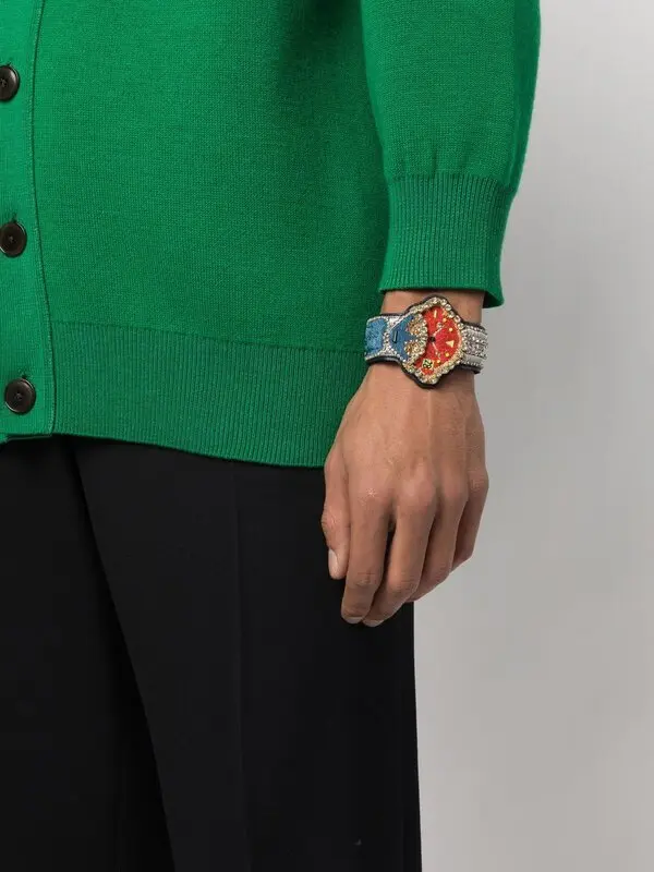 WALTER VAN BEIRENDONCK Alien Bead Embellished Bracelet