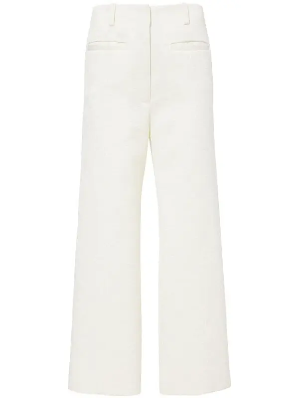 Proenza Schouler Cotton-wool Jacquard Trousers