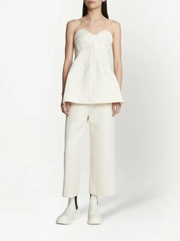 Proenza Schouler Cotton-wool Jacquard Trousers