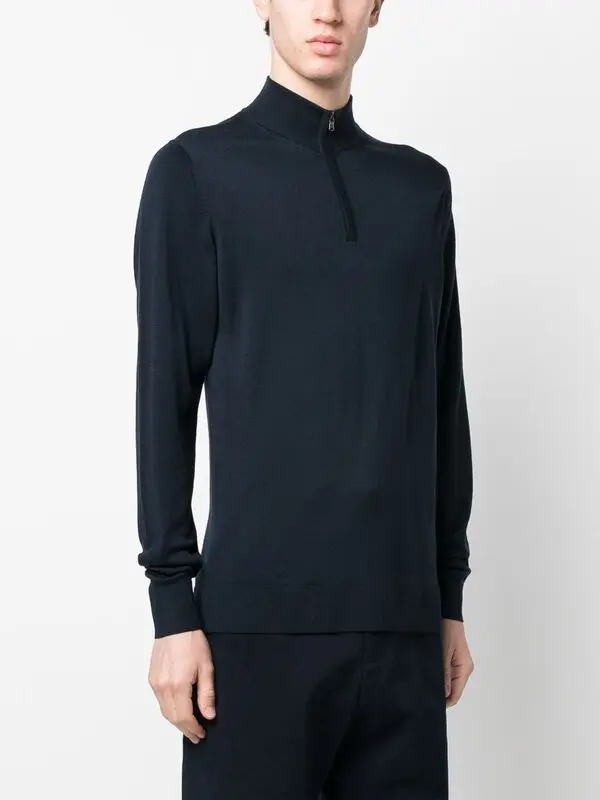 Sunspel High-neck Long-sleeve Jumper