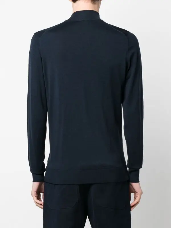 Sunspel High-neck Long-sleeve Jumper