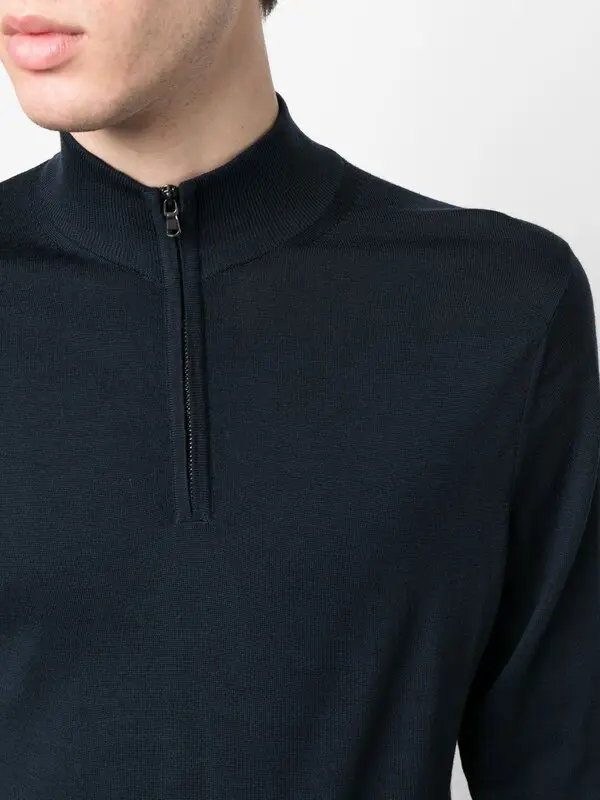 Sunspel High-neck Long-sleeve Jumper