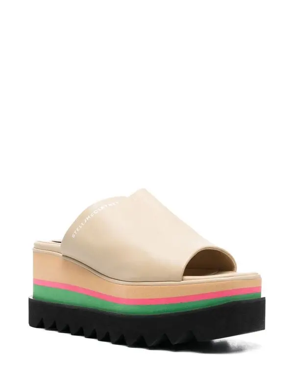 Stella McCartney Platform Wedge Sandals