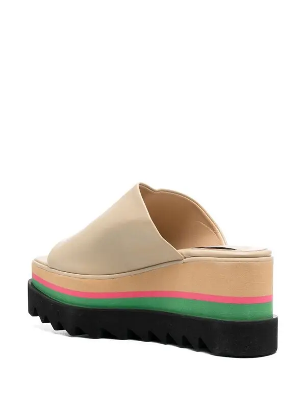 Stella McCartney Platform Wedge Sandals