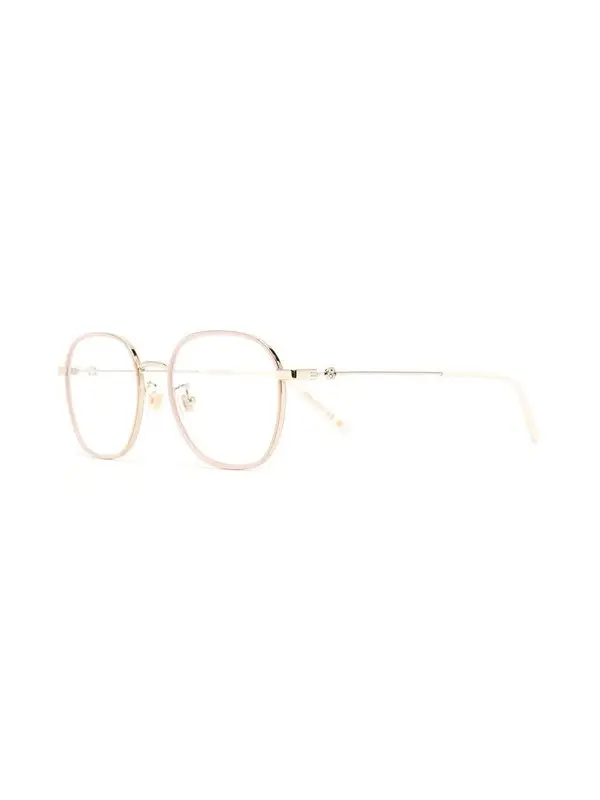 Gucci Square Interlocking G Logo Glasses