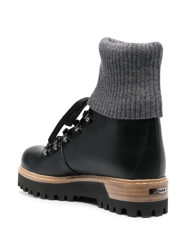 LE SILLA St. Moritz Ankle Boots - Black