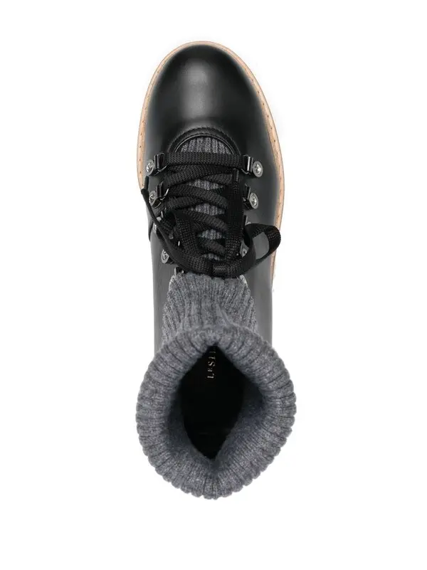 LE SILLA St. Moritz Ankle Boots - Black