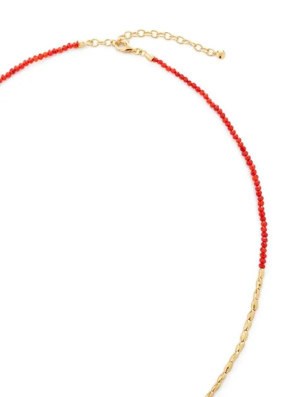 Monica Vinader Mini Nugget Gemstone Beaded Necklace