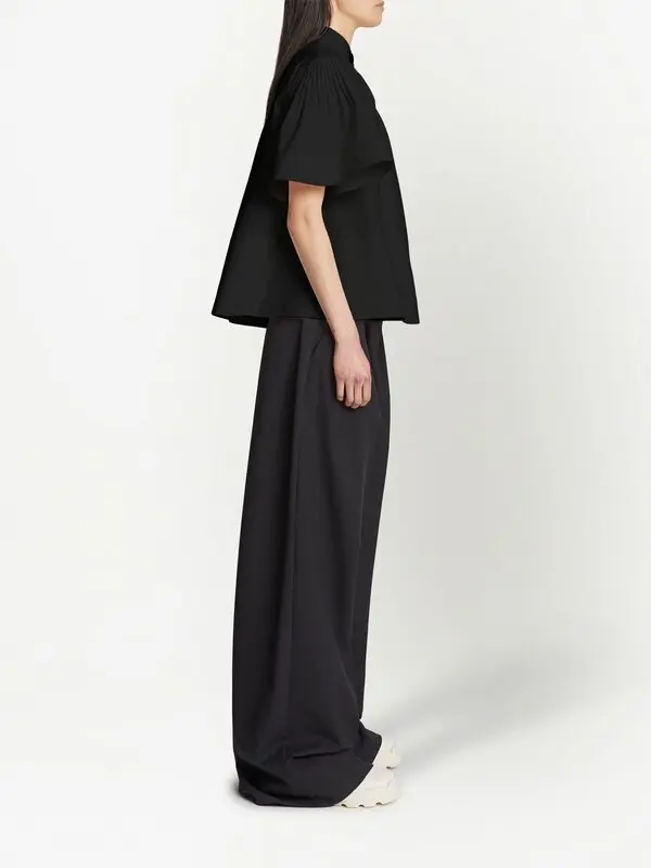 Proenza Schouler Pintuck-detail Blouse - Black