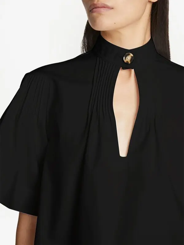 Proenza Schouler Pintuck-detail Blouse - Black