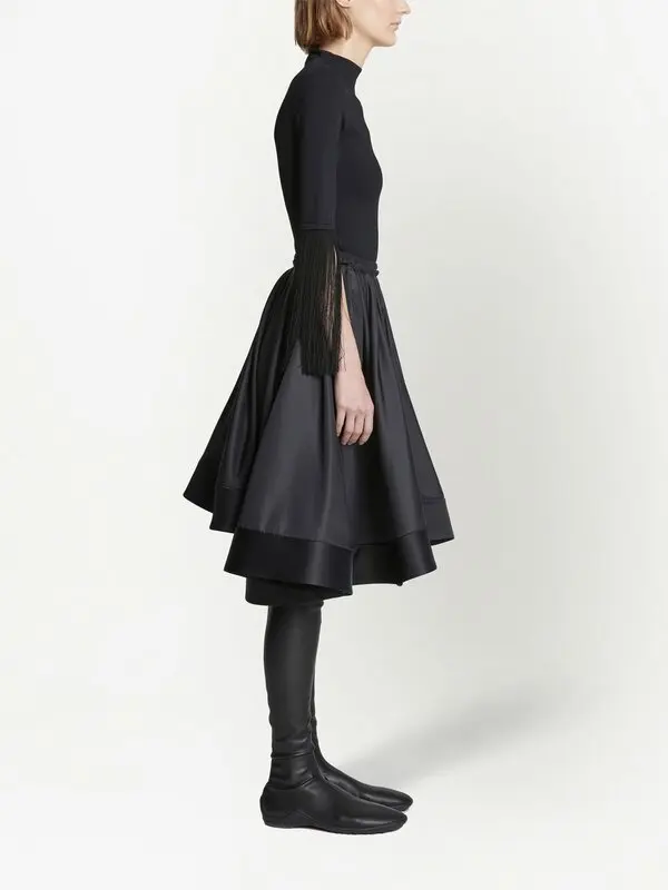 Proenza Schouler Pleated Taffeta Mini Skirt