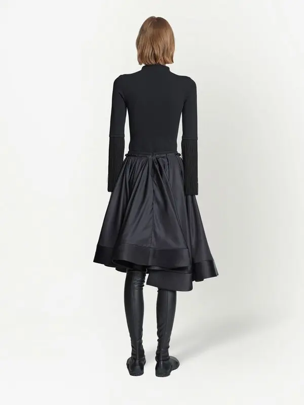 Proenza Schouler Pleated Taffeta Mini Skirt