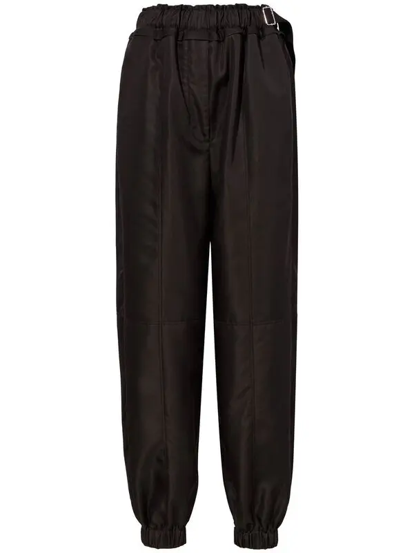 Proenza Schouler Silk Nylon Taffeta Pull On Pant