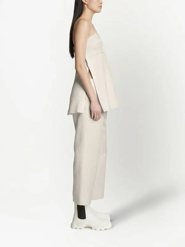 Proenza Schouler Patterned Jacquard Bustier Top