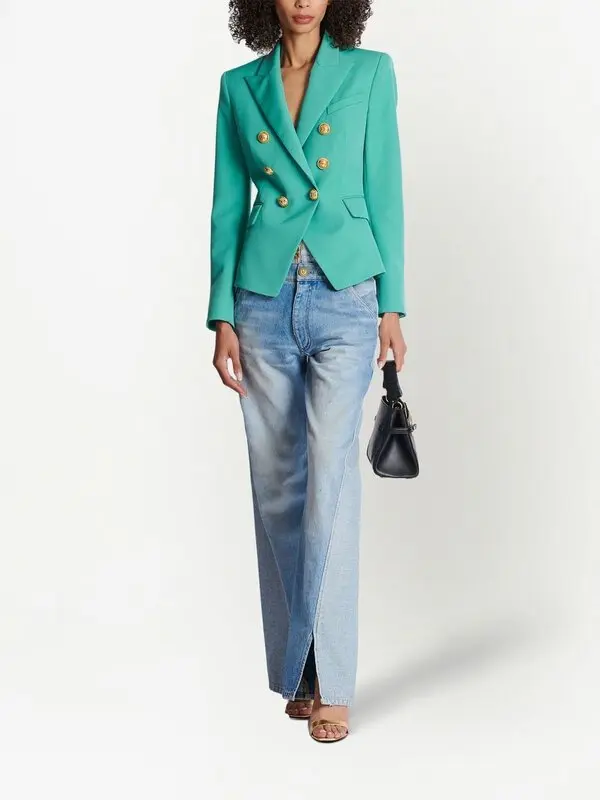 Balmain Peak-lapels Double-breasted Blazer