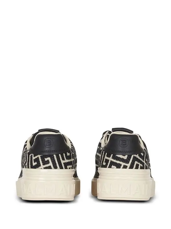 Balmain B-court Monogram Sneakers