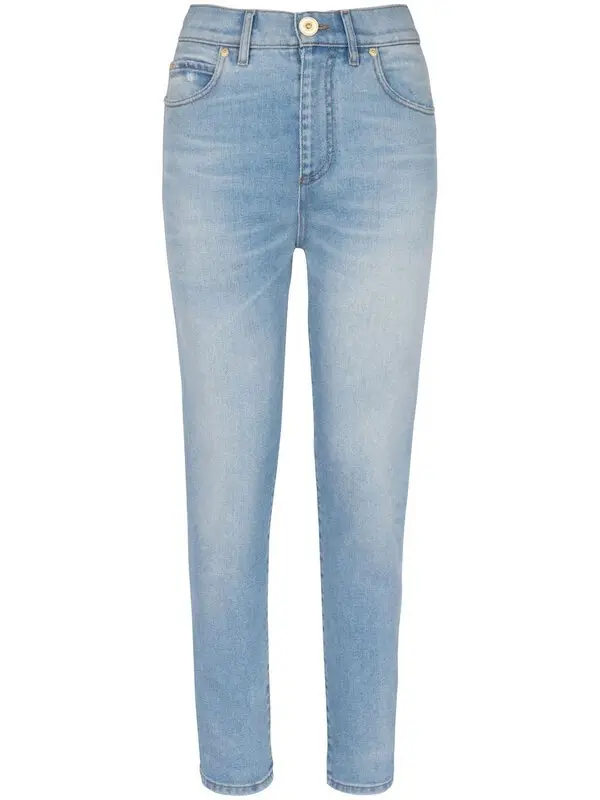 Balmain High-rise Slim-cut Jeans