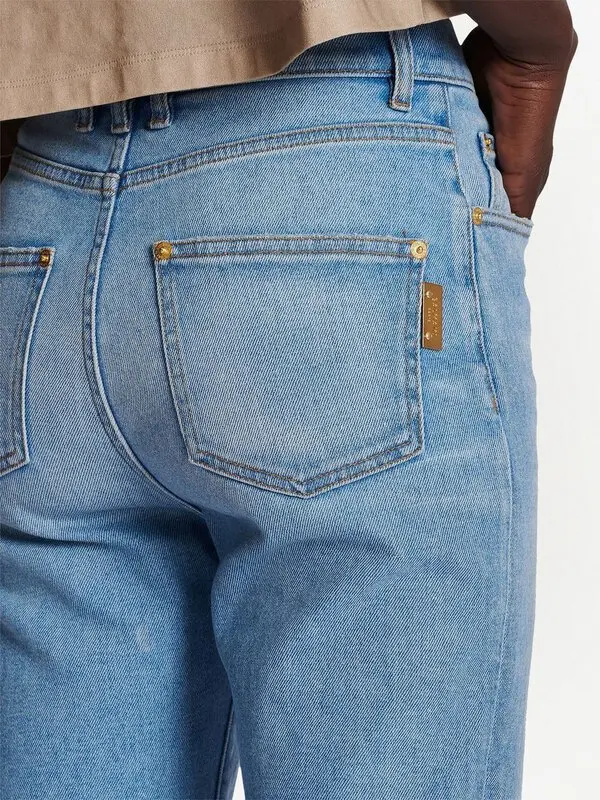 Balmain High-rise Slim-cut Jeans