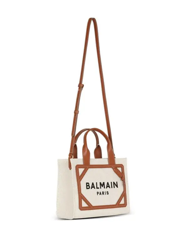 Balmain B-army Small Logo Tote Bag