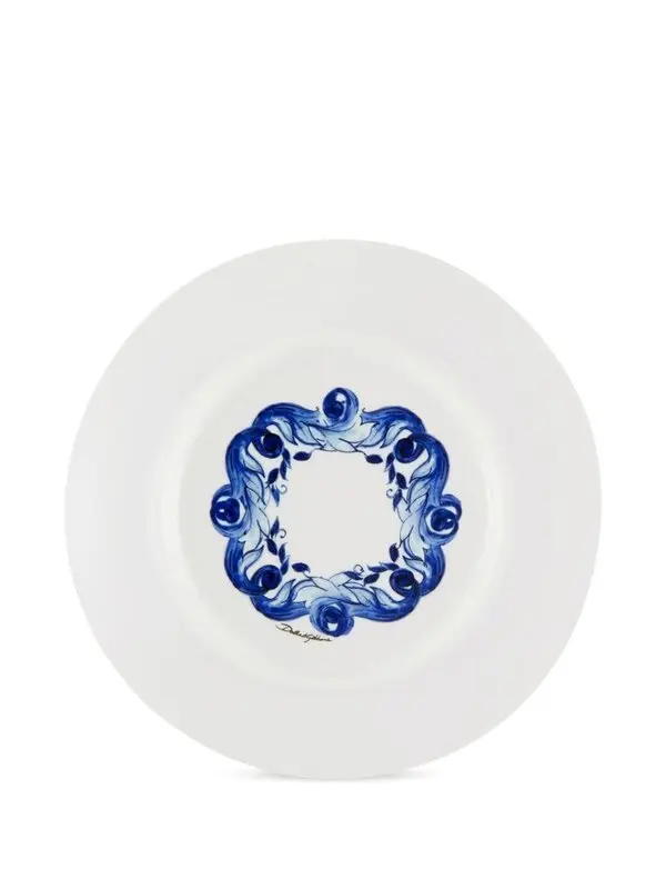 Dolce & Gabbana Porcelain Bread Plates - White