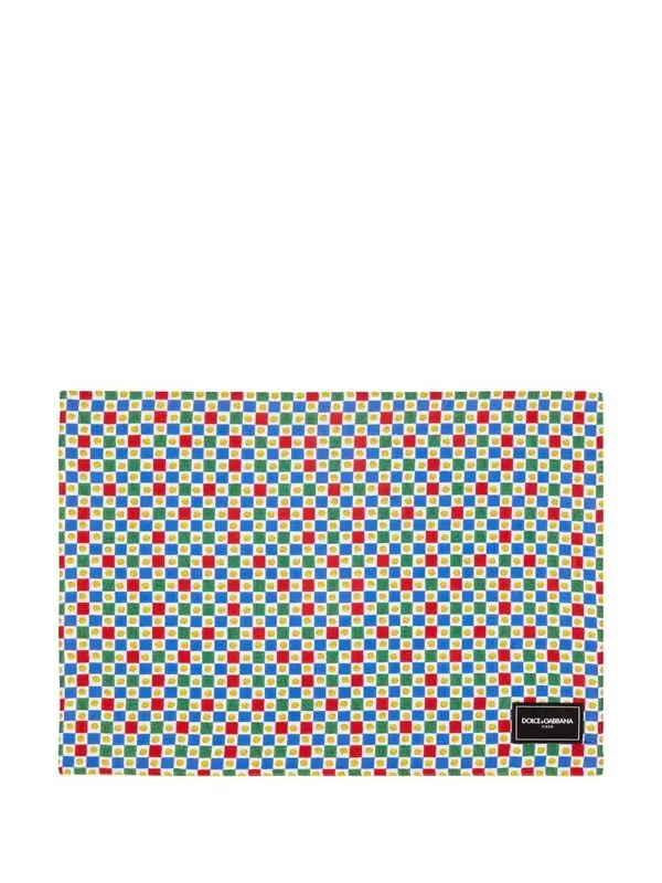Dolce & Gabbana Placemat-napkin Set - Yellow