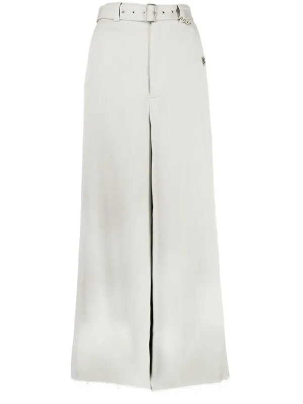 Mihara Yasuhiro Belted Wide-leg Trousers