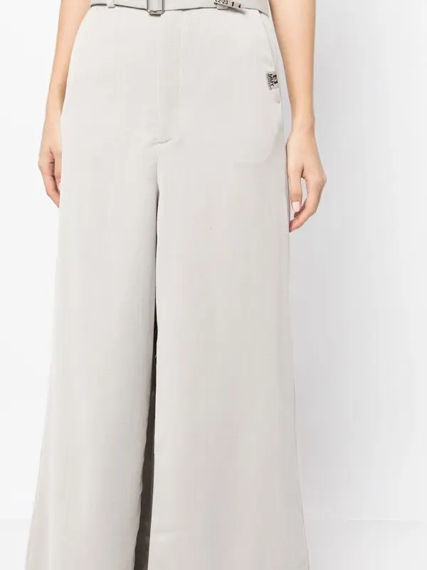 Mihara Yasuhiro Belted Wide-leg Trousers