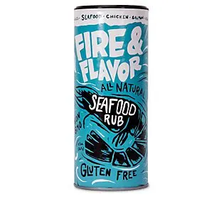 FIRE & FLAVOR 9.5-oz Seafood Rub