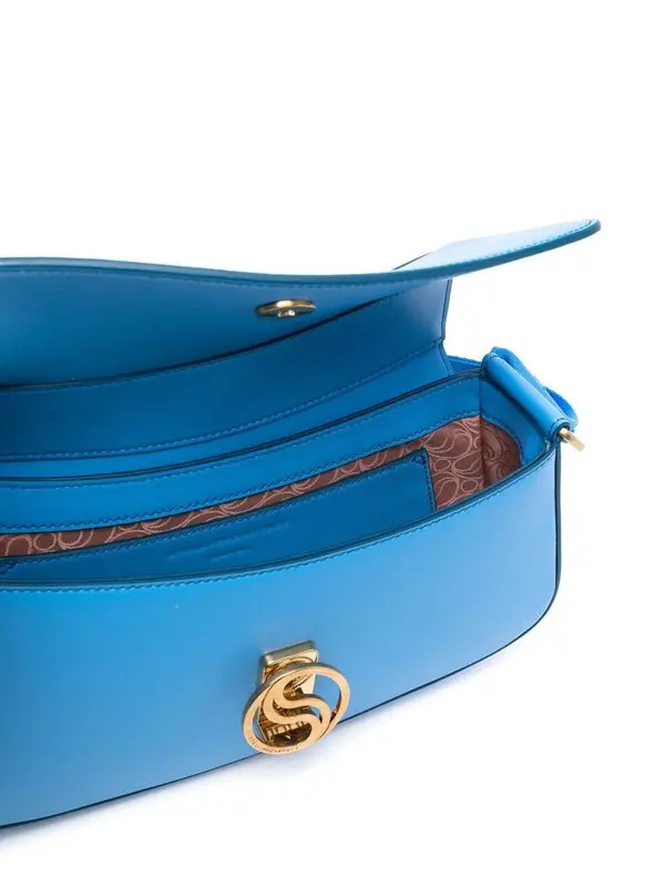Stella McCartney S-wave Shoulder Bag - Blue