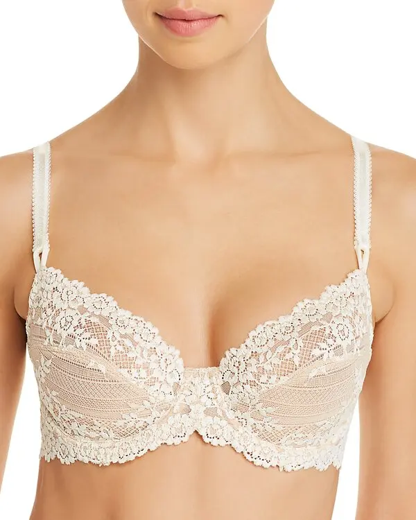 Wacoal Embrace Lace Underwire Bra - Sand