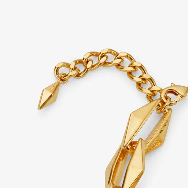JIMMY CHOO Diamond Chain Necklace - Silver