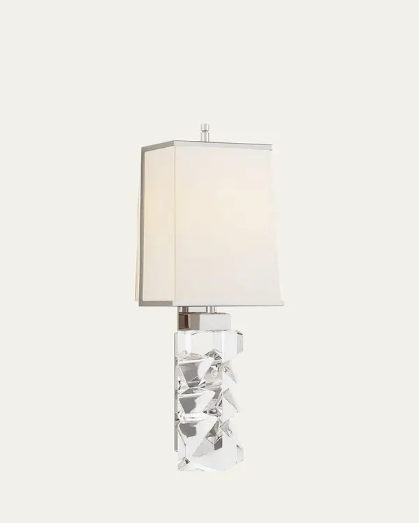 VISUAL COMFORT & CO. Argentino Large Sconce Thomas O'brien - Clear 2