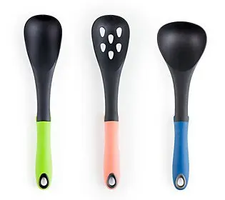 MEGACHEF 7 Piece Nylon Kitchen Utensil Set In A Ssorted Colors