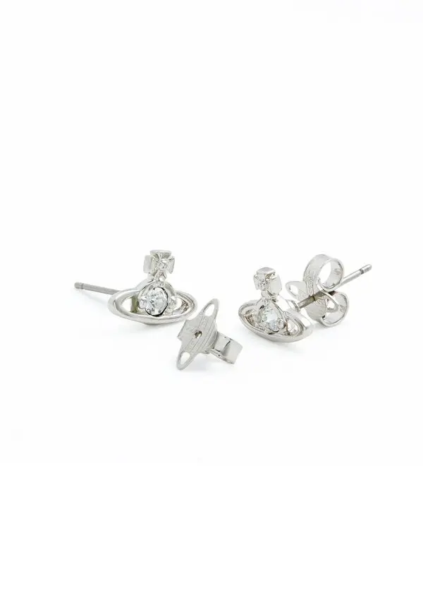VIVIENNE WESTWOOD Nano Solitaire Orb Stud Earrings
