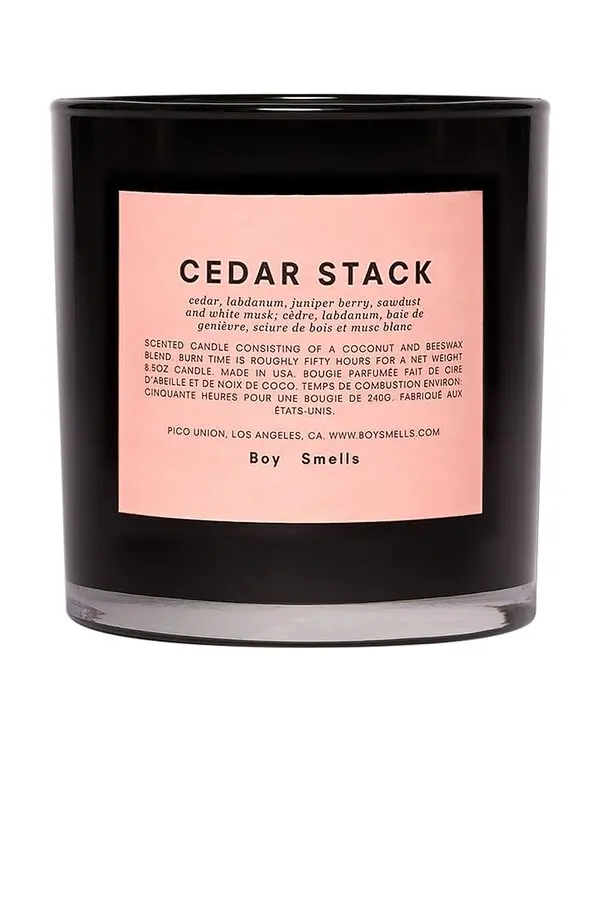BOY SMELLS Cedar Stack Scented Candle From .com